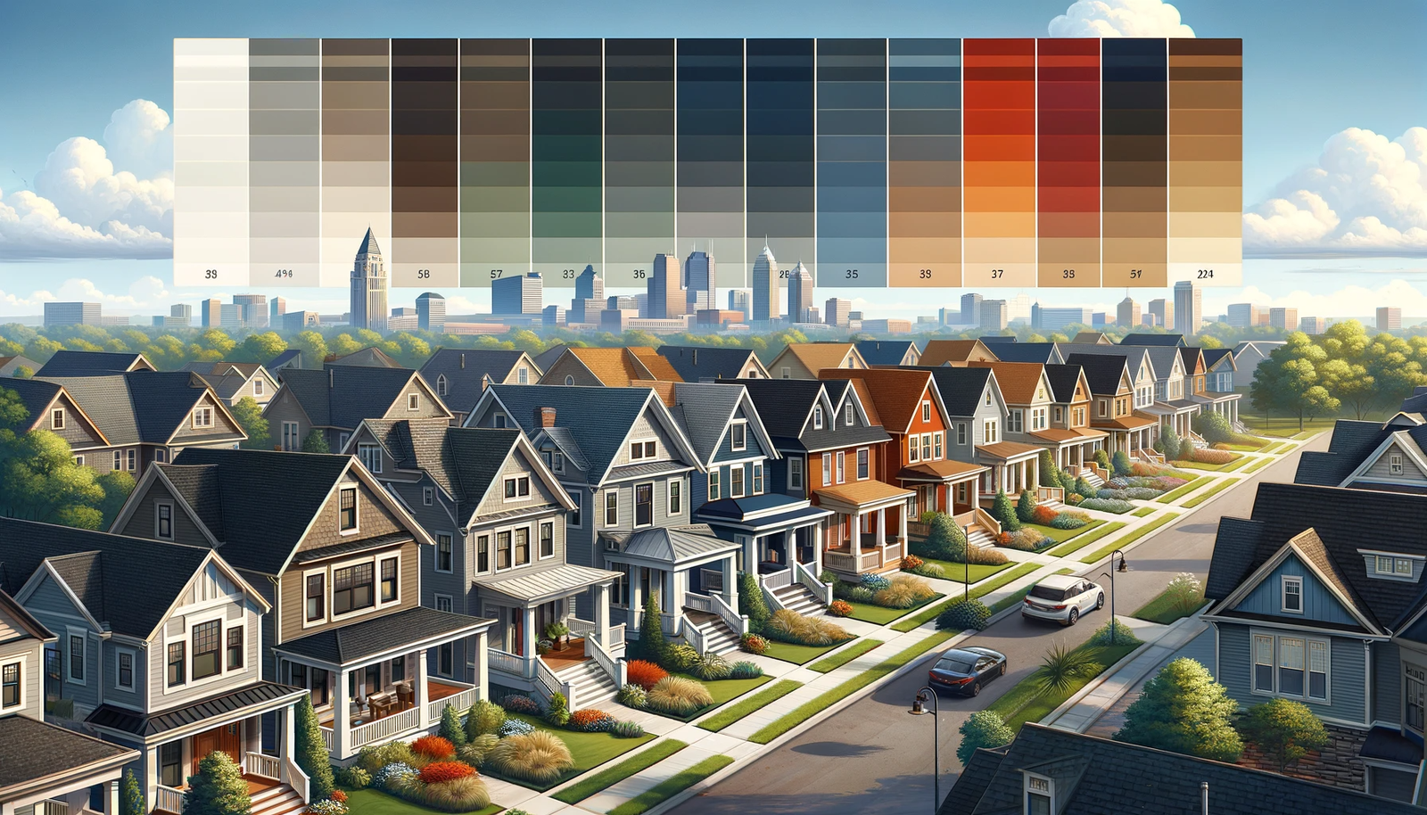Popular Roof Colors Columbus: Trendsetting Styles
