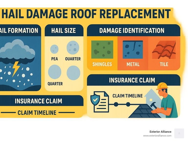 Hail Damage and Roof Replacement: What You Need to Know